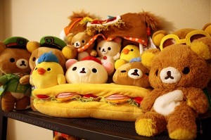 Faith's Rilakkuma Plushie Collection